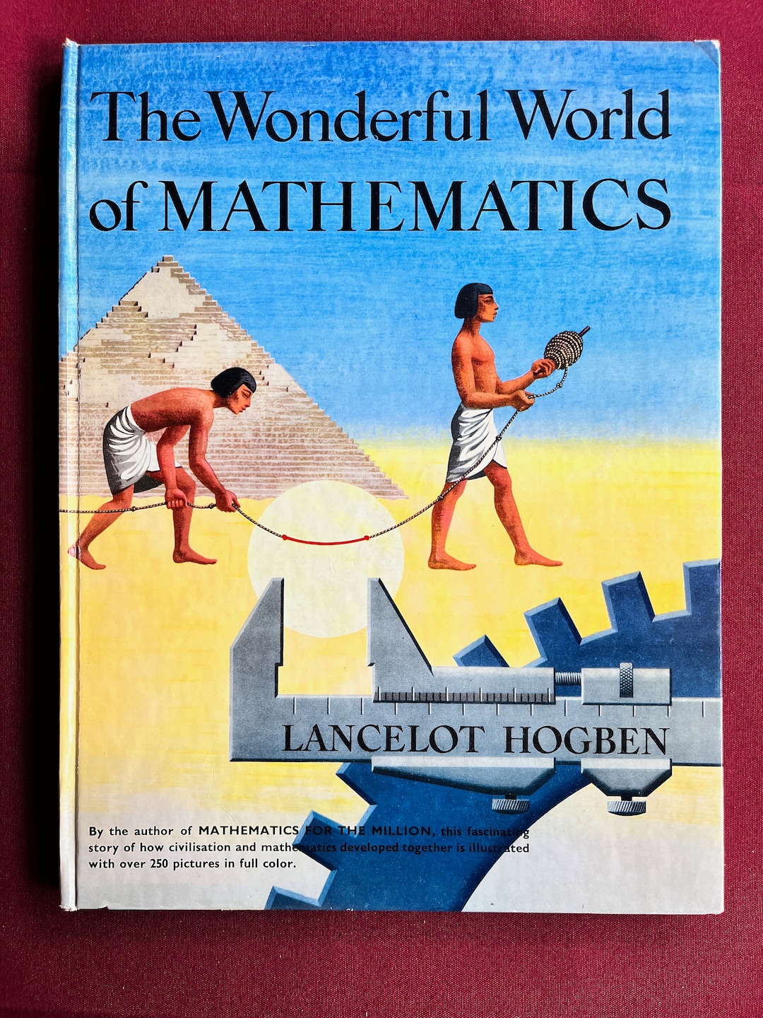 Mathematics Book,math Art,egypt Art Book,retro Textbook,algebra, Math ...