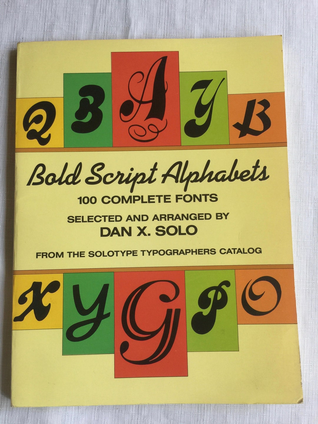 Script Fonts, Display Fonts, Typographic Collection, Font Collection ...