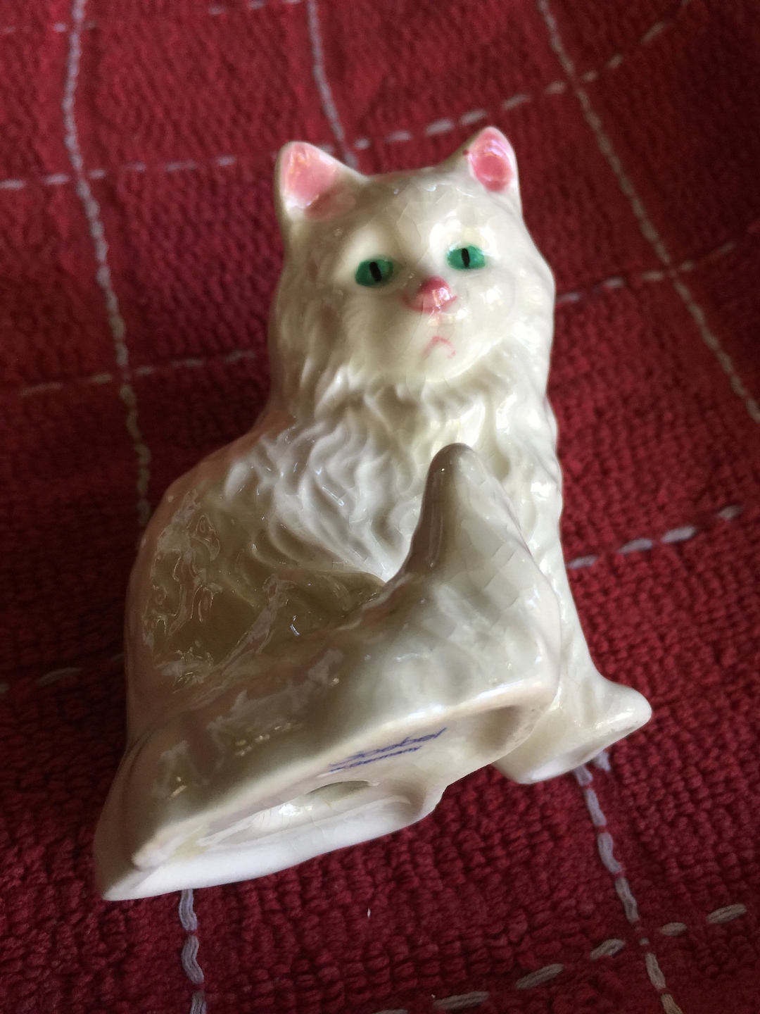 Cat Art, Cat Gift, Cat Figurine, Goebel Collectible, German Figurine ...