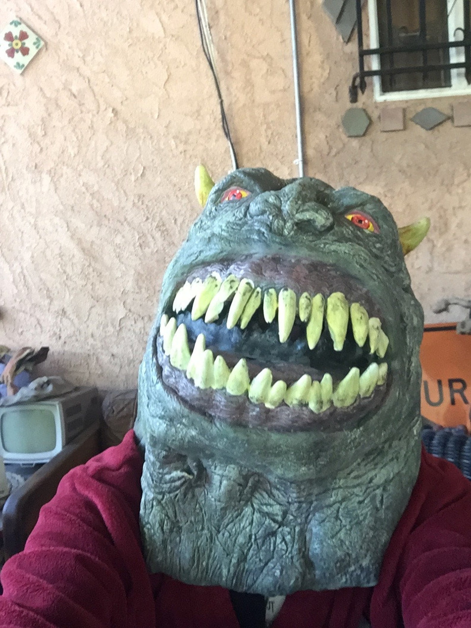 Monster Mask Scary Mask Rubber Mask Creature Mask Horror - Etsy