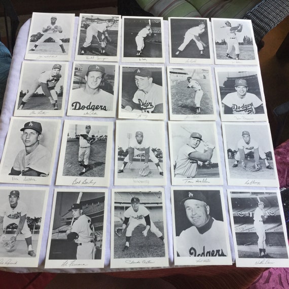 Dodgers Dodgers Collectible Baseball Collectiblebaseball - Etsy