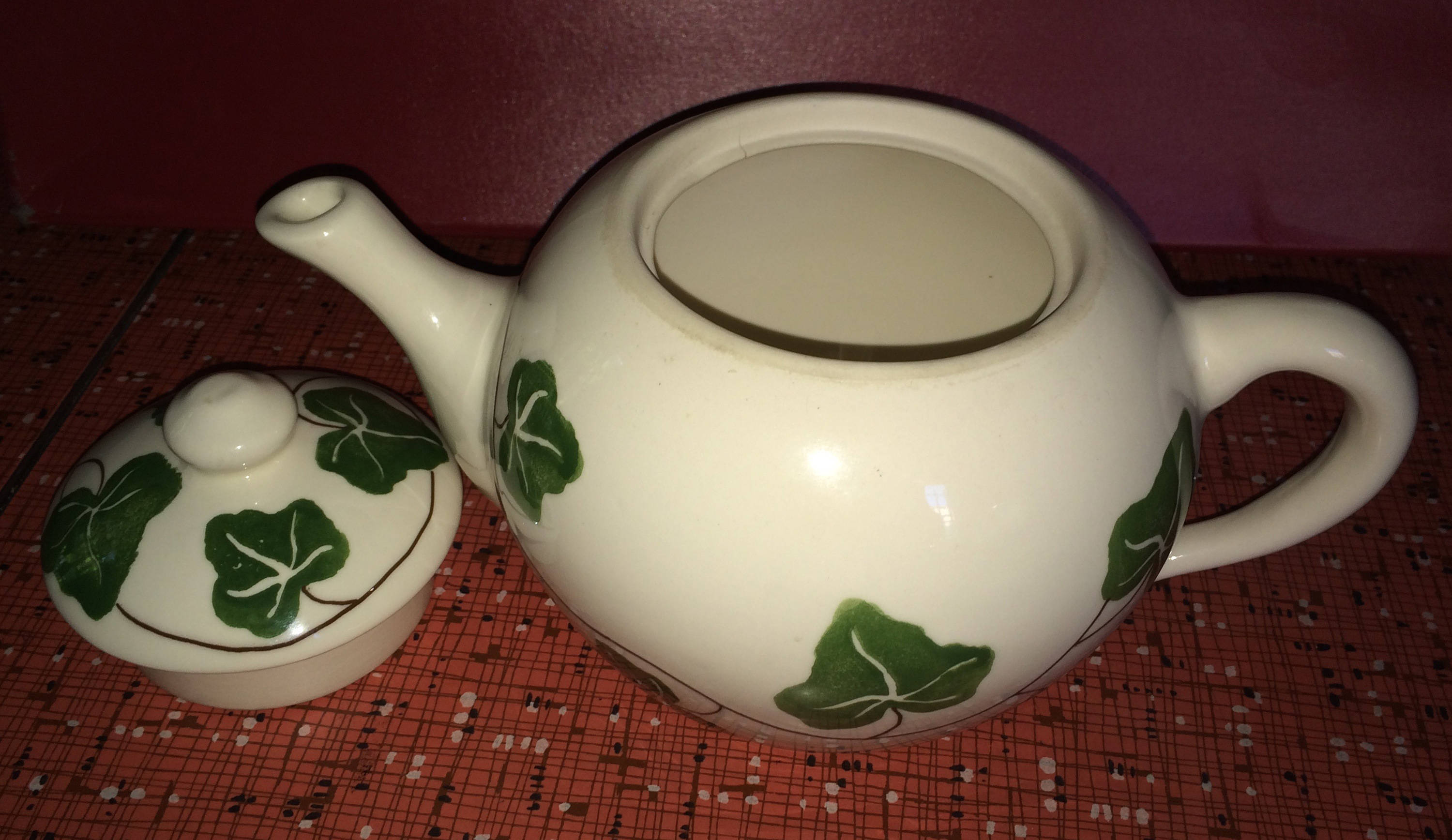 60s Teapot Ceramic Teapot Pottery Teapot Hartstone Teapot | Etsy