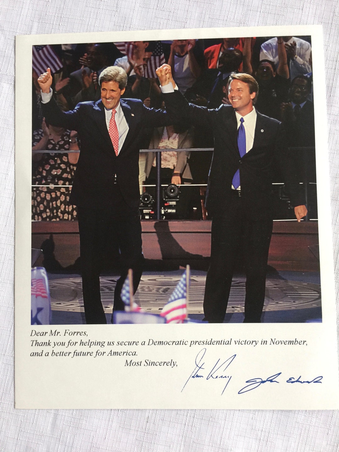 John Kerry, John Edwards, Democrat Photo, 2004 Presidential, Democratic ...