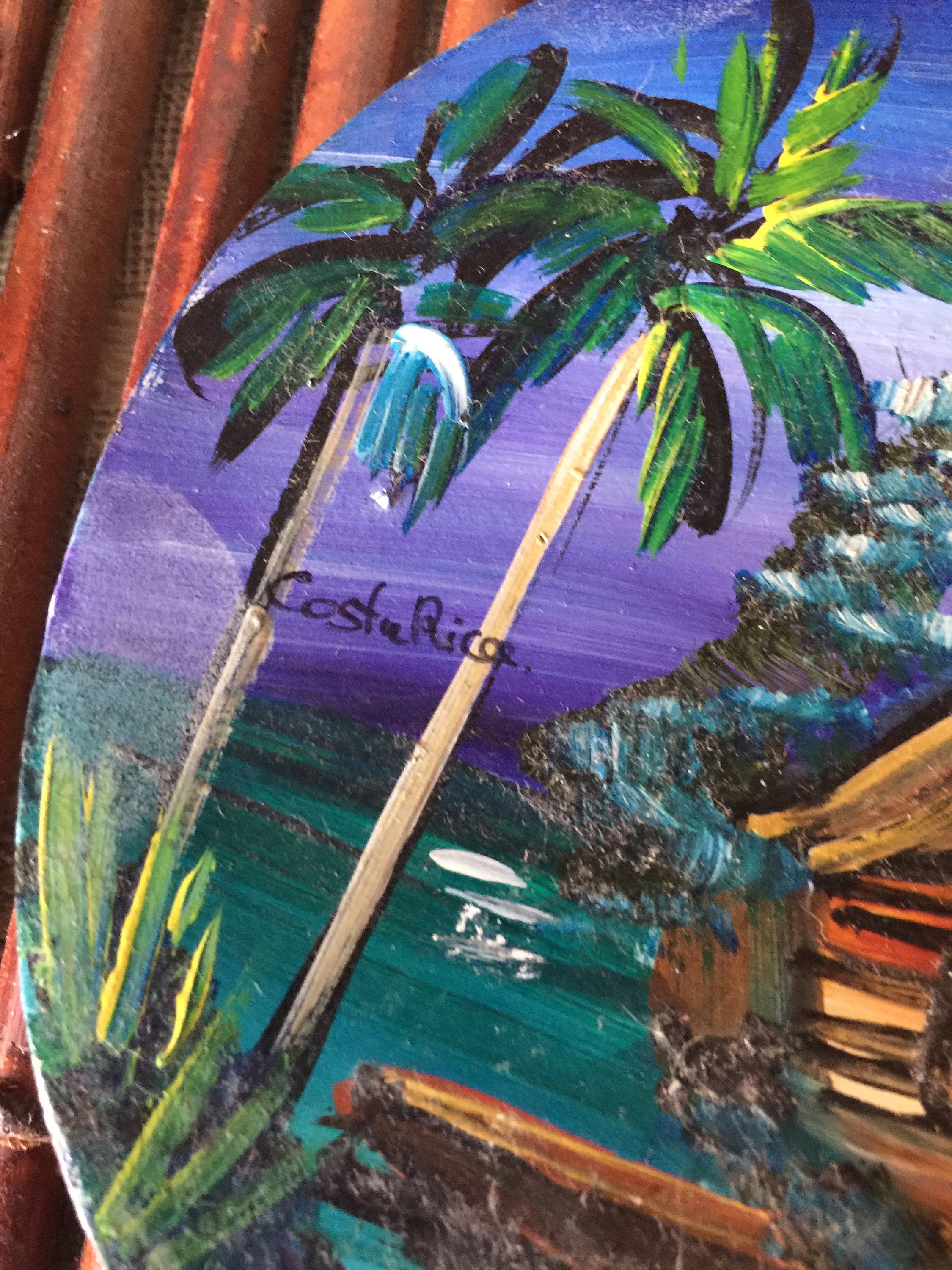 Costa Rica Art Costa Rica Painting Latin America Art Costa - Etsy