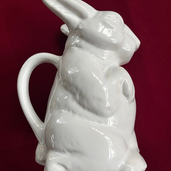 Rabbit Pitcher - Etsy