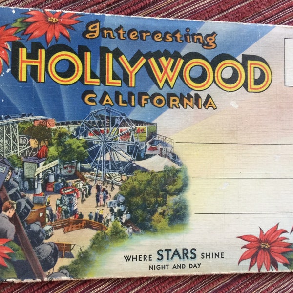 Los Angeles Postcard - Etsy