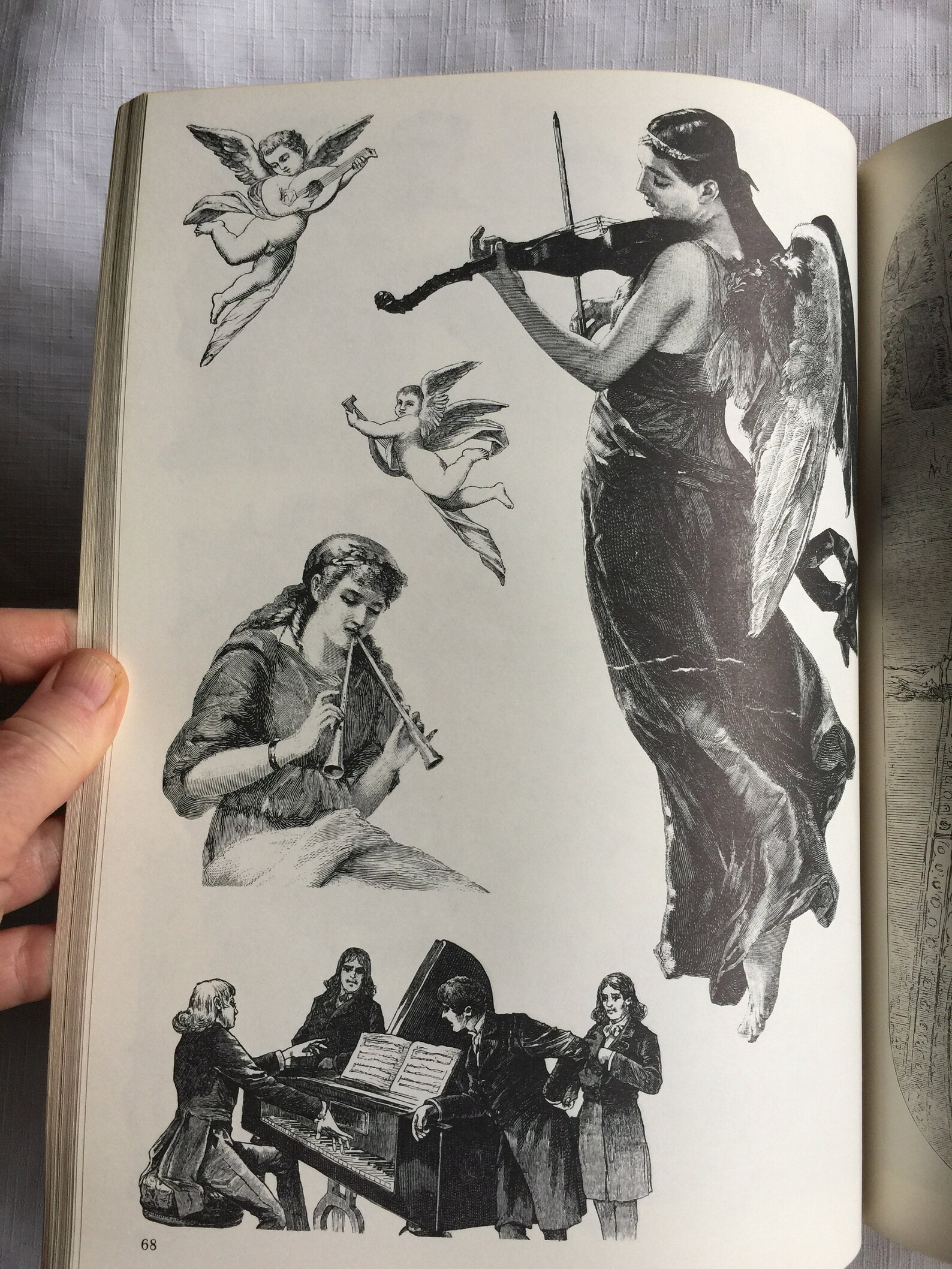 Music Art Book Music Graphic Clip Art Book Music Graphic | Etsy