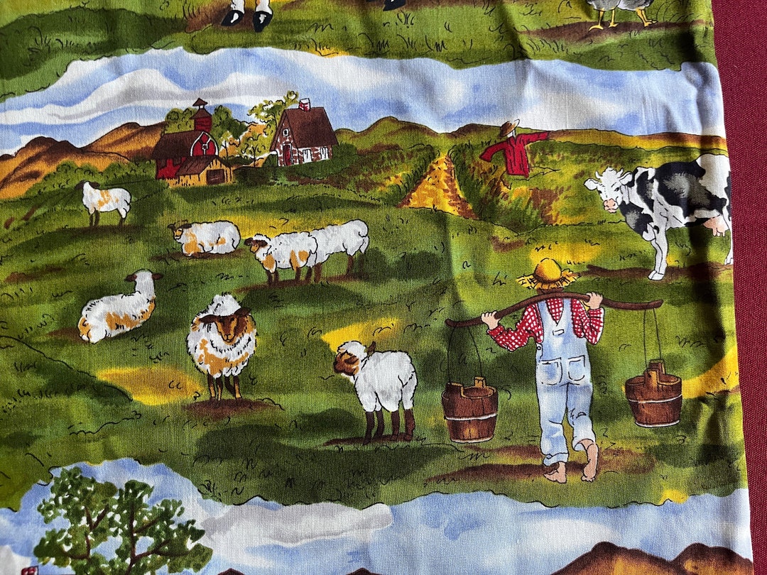 Farm Stoff Tier Stoff Country Stoff Alexander Henry Fabric - Etsy.de