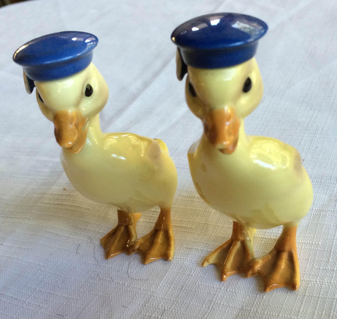Duck Figurine, Miniature Duck, Miniature Goose, Goose Figurine, Duck ...