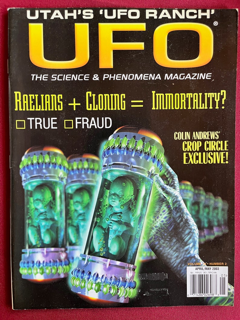 UFO Reports, 90s UFO Magazines, Phenomena Magazine, Science Magazine ...
