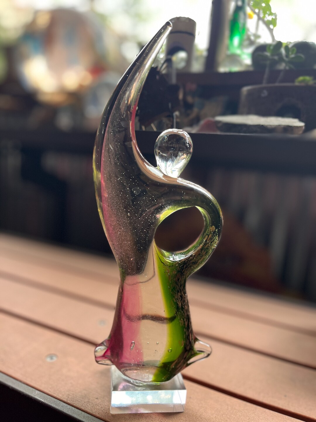 Glass Sculpture, Dance Sculpture, Dance Art, Dance Figurine, Abstract ...