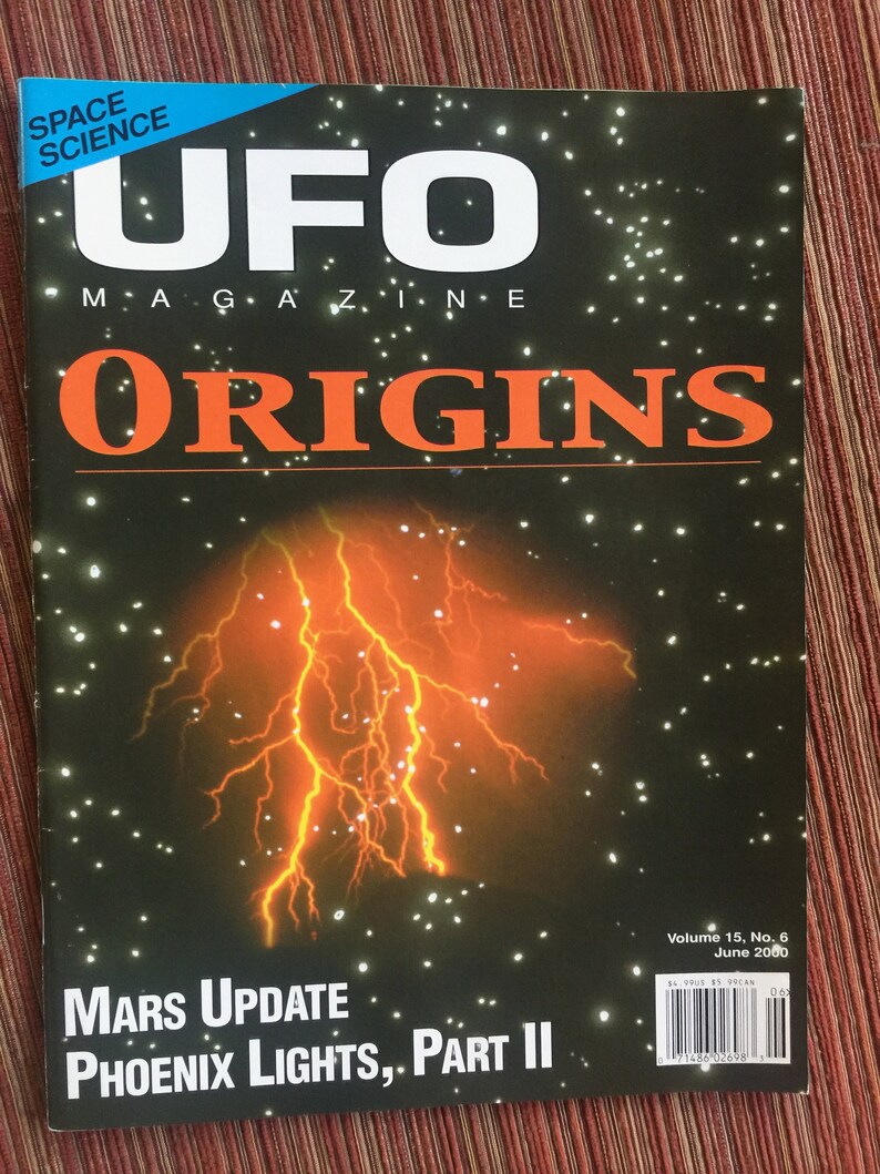 UFO Reports, UFO Magazines, Phenomena Magazine, Science Magazine, Crop ...