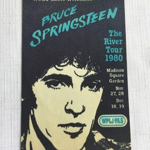 Bruce Springsteen, Backstage Pass, Rock Roll Souvenir, ROCK Collectible ...