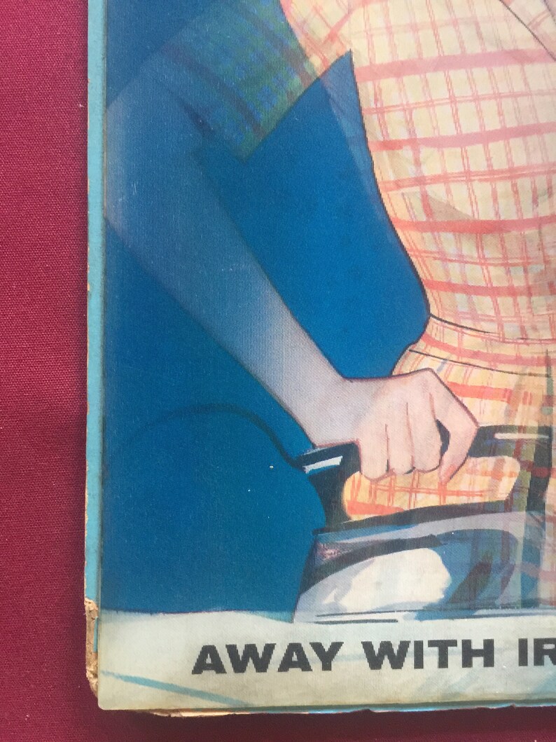 Housewife Art Housework Art 50s Sign Ironing Art Housewife - Etsy