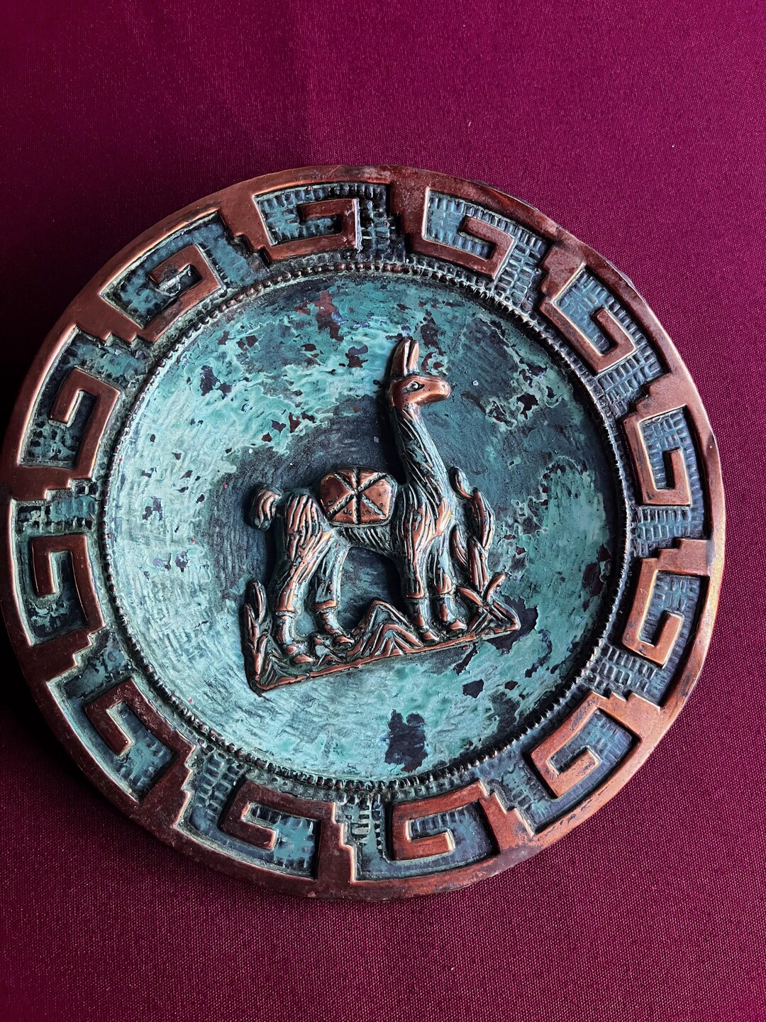 Peru Plate, South America Decor, Peru Art, Peru Souvenir, Peru Wall Art ...