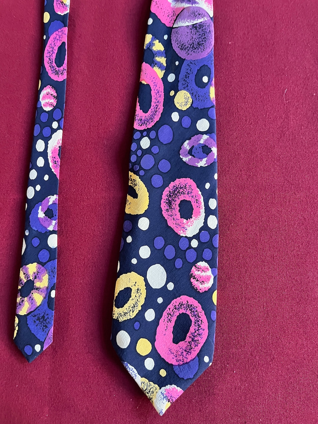 Statement Necktie, Multi Color Necktie, Pattern Necktie, Unique Necktie ...