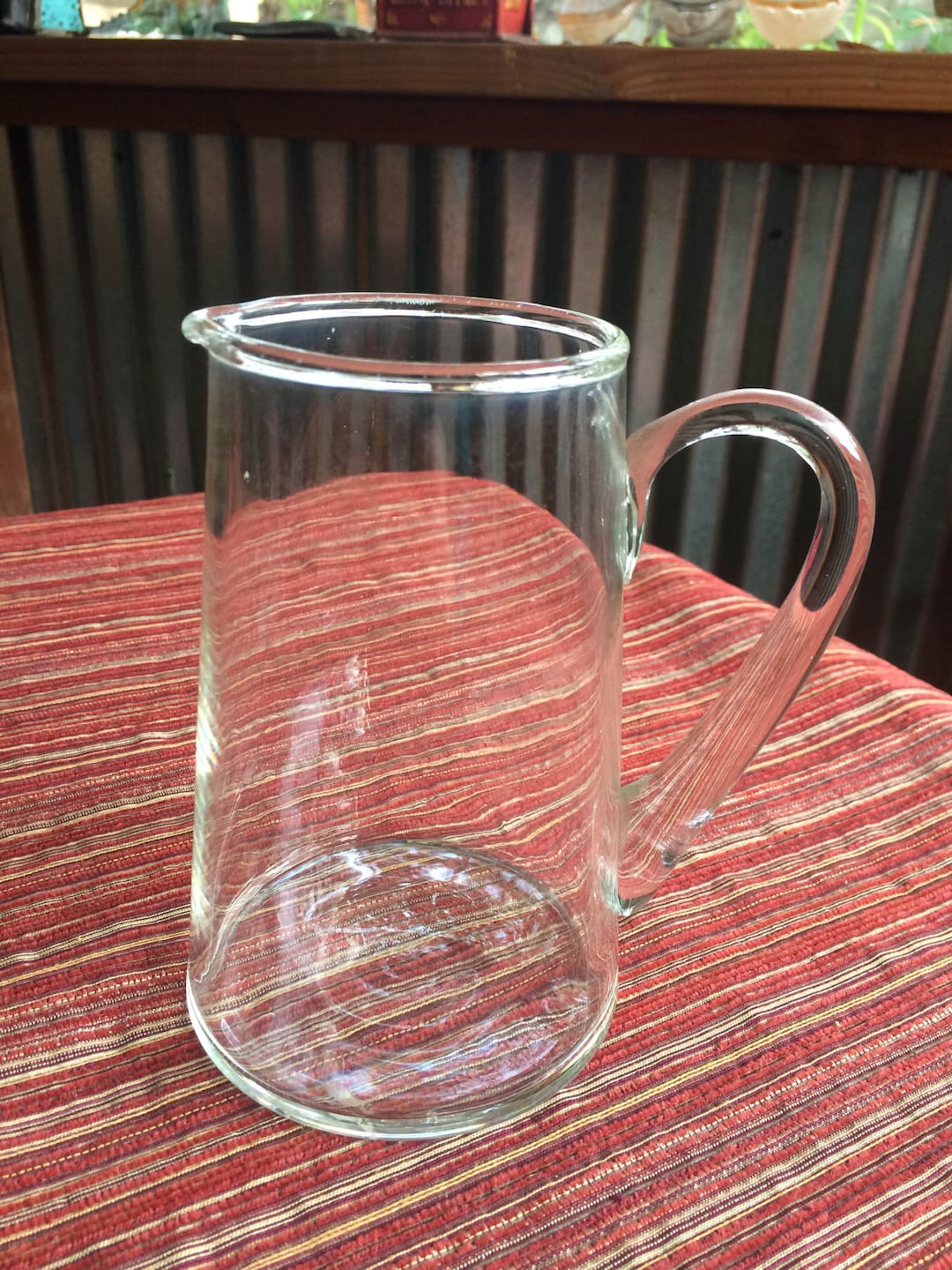 Clear Medium Pitcher, Clear Sauce Pitcher, Small Clear Pitcher, Modern ...