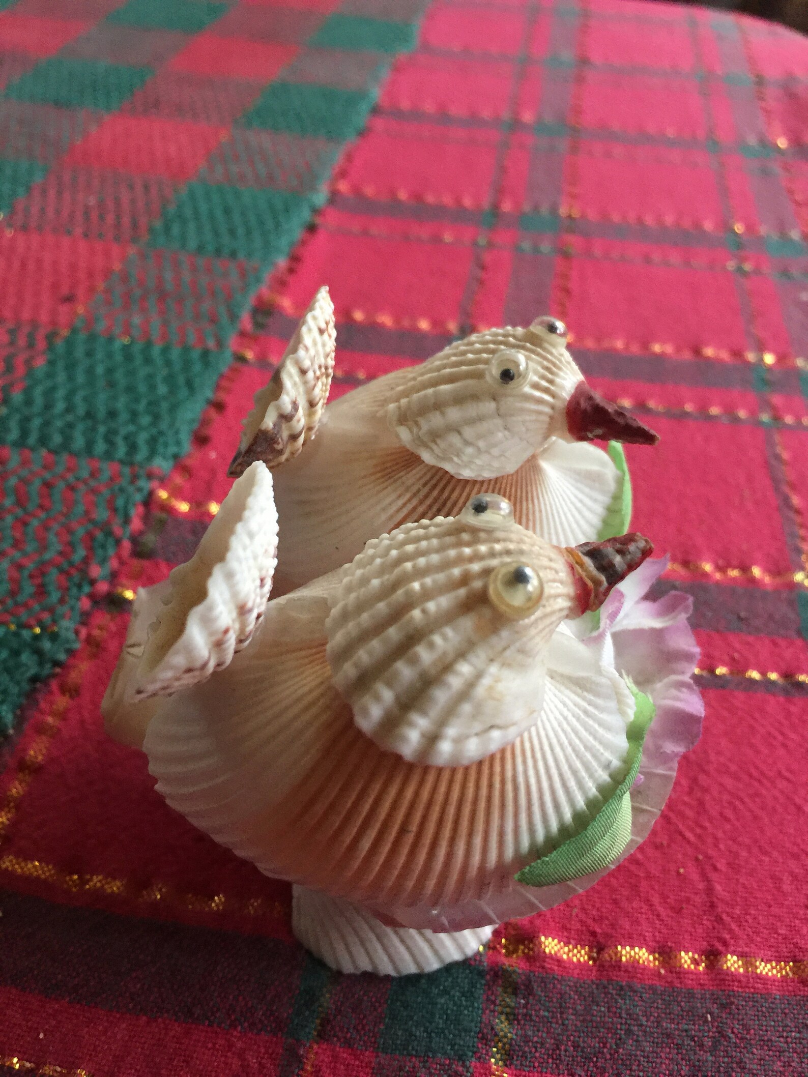 Shell Art Shell Bird Beach Sculpture Shell Sculpture Beach - Etsy