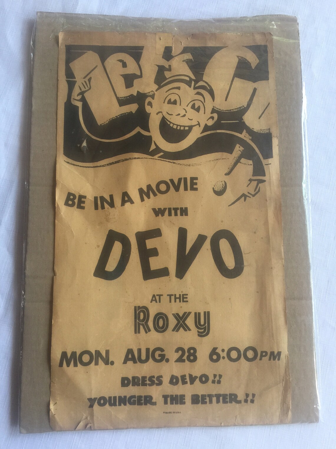 Devo Poster Punk Poster 80s Wall Art Punk Band Poster Punk - Etsy