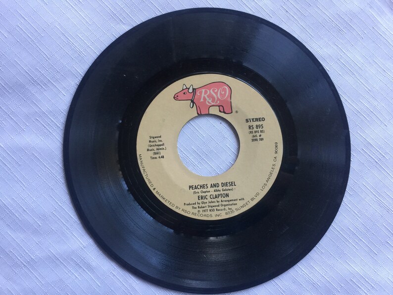 Decorative Records, Retro Records, Eric Clapton,60s Record, Single 45 ...
