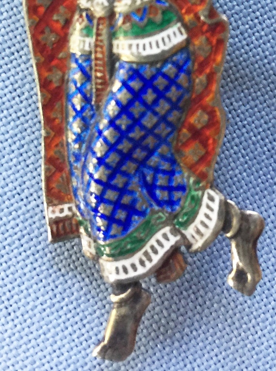 Exotic Brooch, Dance Brooch, Exotic Pin, Unique Brooc… - Gem