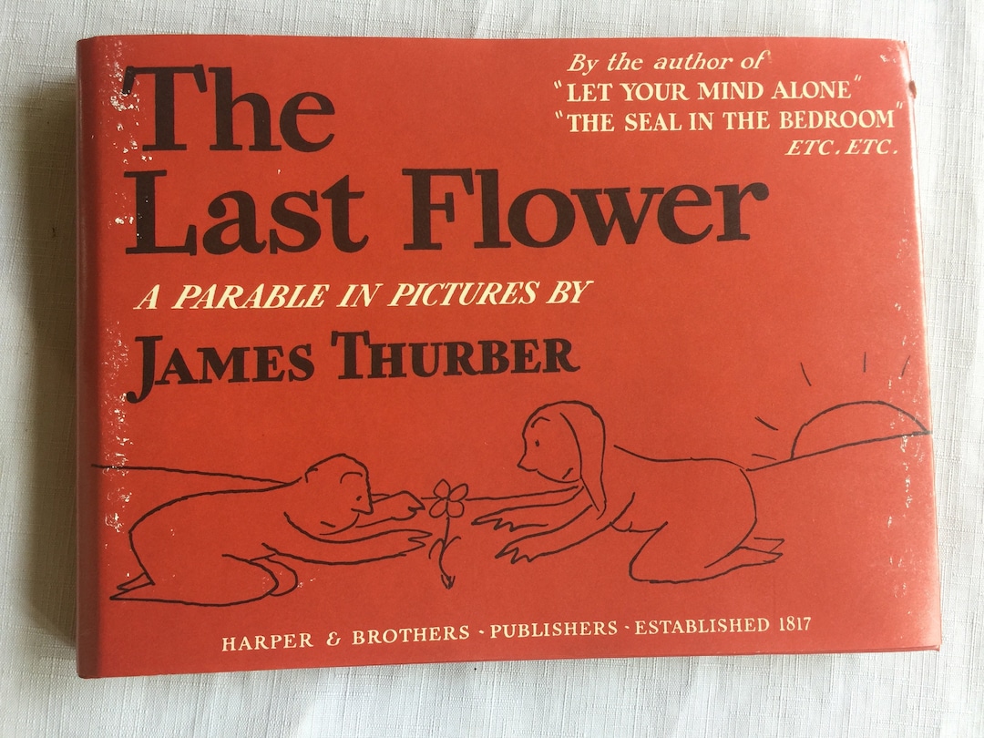 Thurber Art Book, James Thurber, Thurber Book, Illustrated Book, New ...