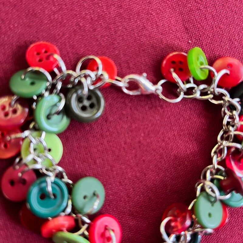 Button Necklace - Etsy