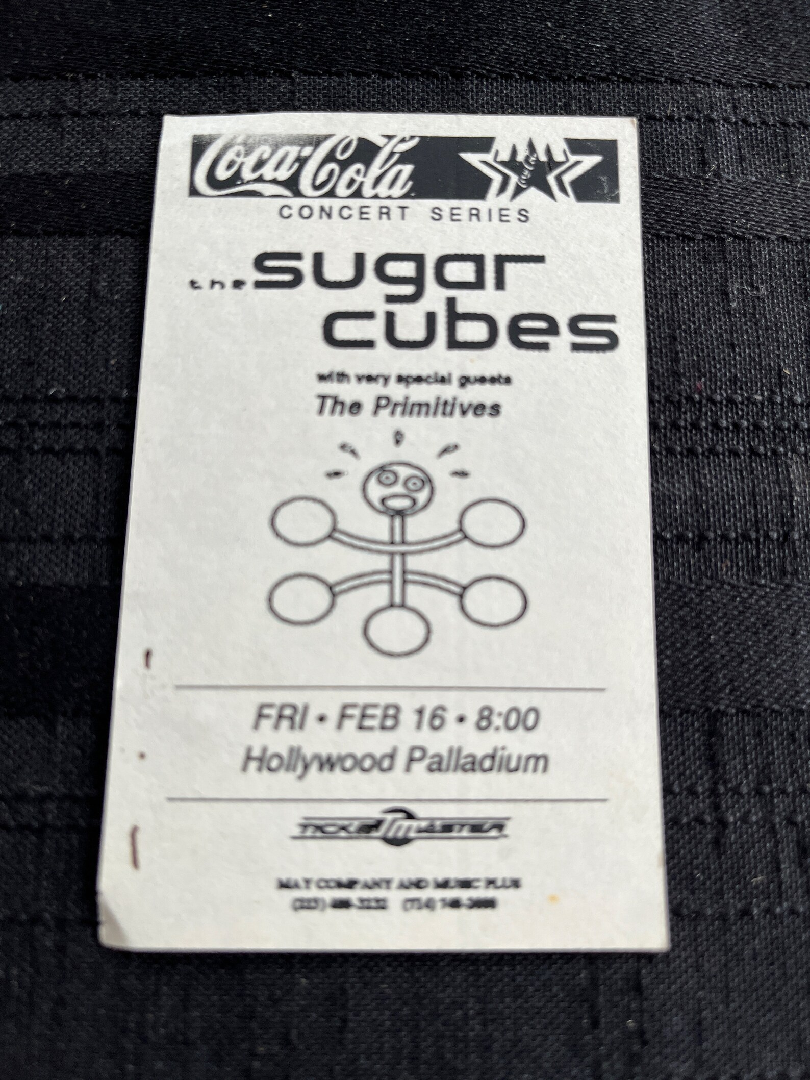 Sting Ticket Ringo Starr Sting the Residents Sugar Cubes | Etsy