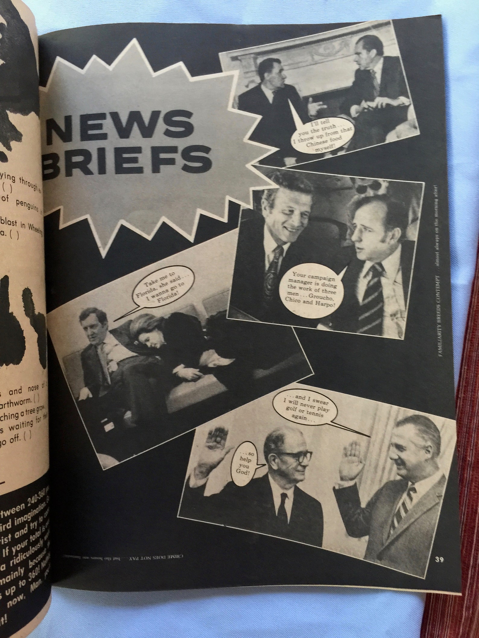 All in the Family Archie Bunker 70s Satire Hippie Magazine - Etsy