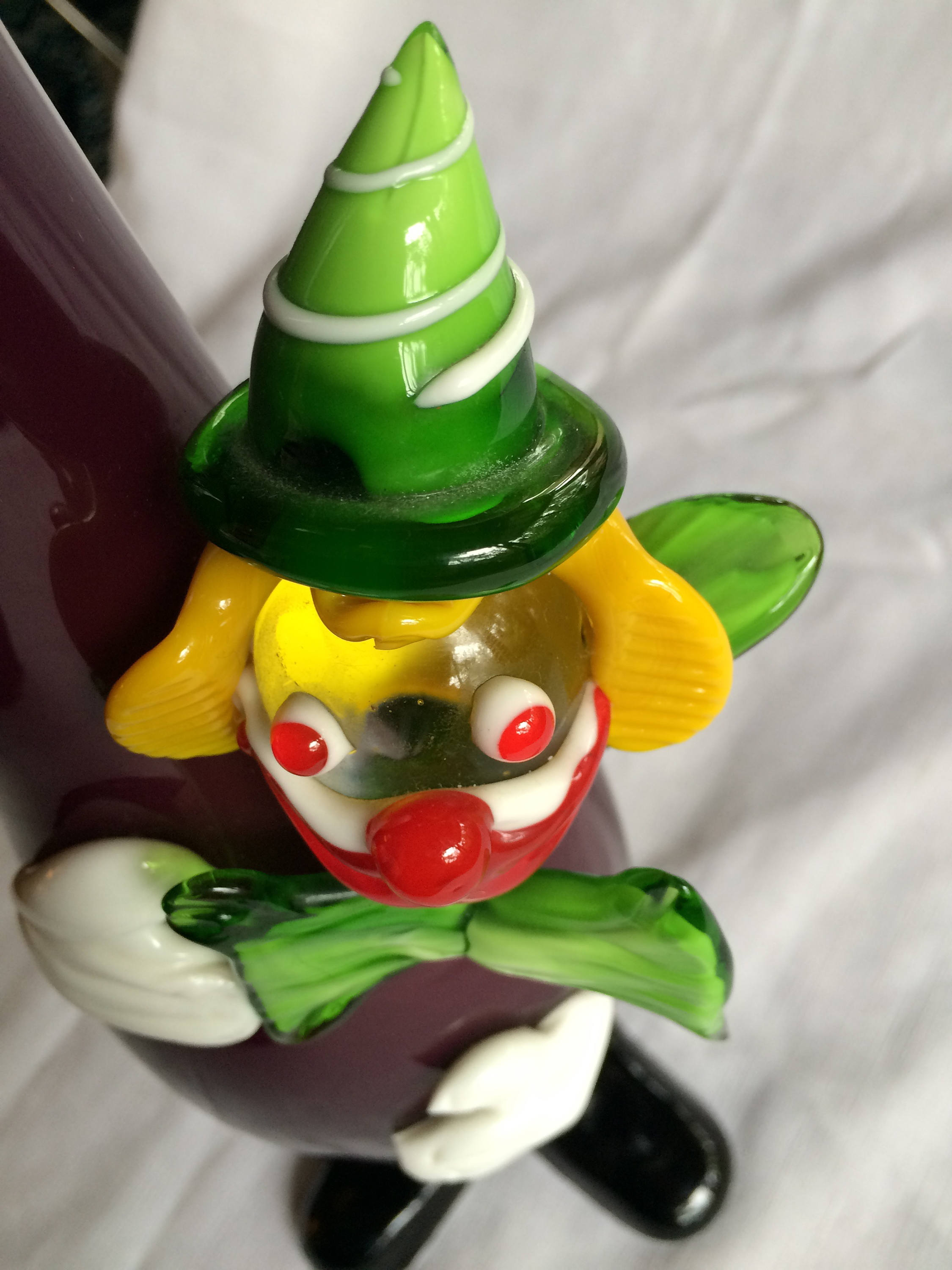 50 Vase Clown Vase Blown Vase Art Vase Mid Century - Etsy