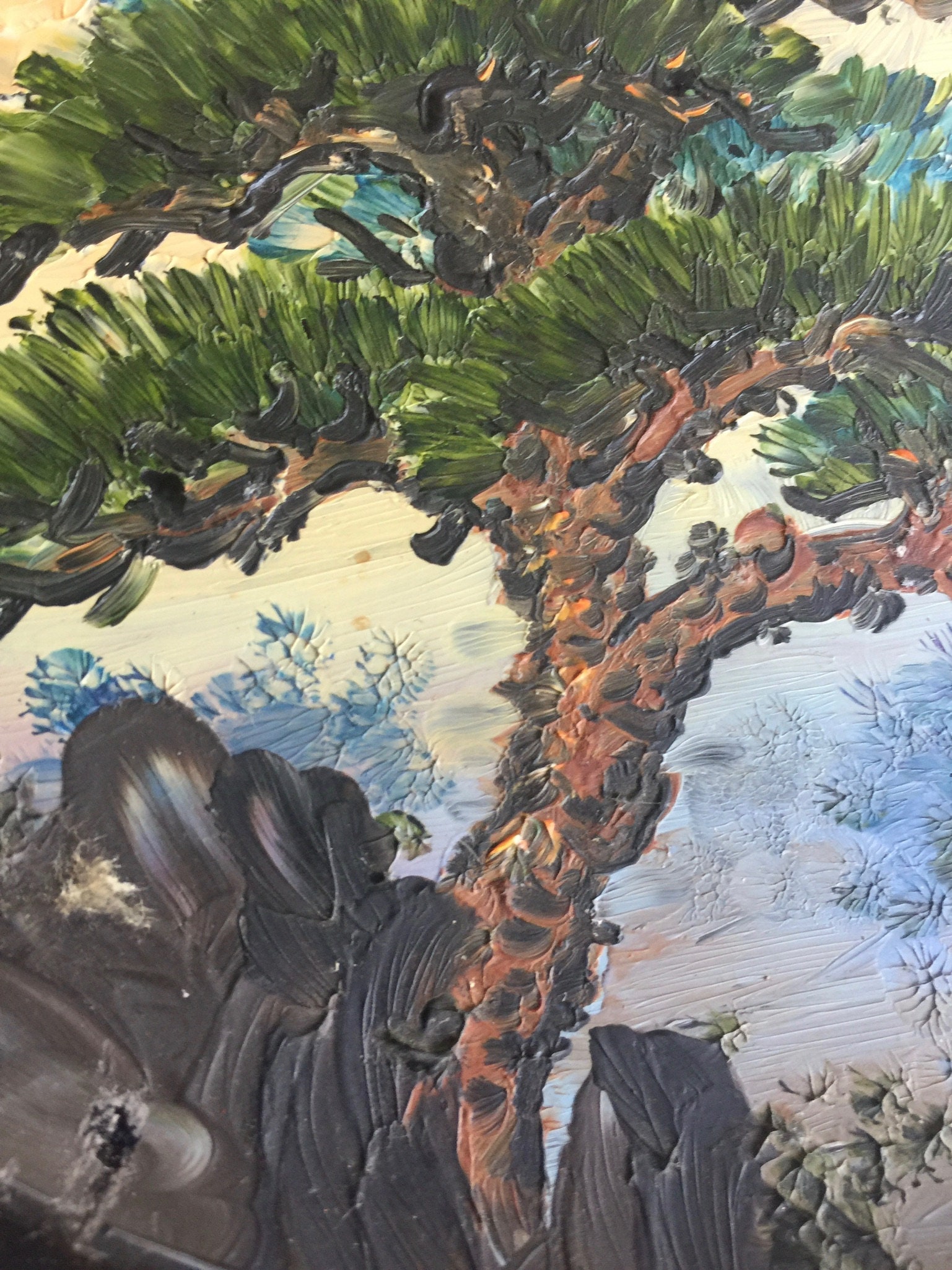 Chinese Painting Tree Painting Chinese Tree Art Chinese | Etsy