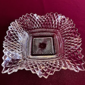 Faceted Candy Dish, Shallow Curl Dish, Detailed Shallow Dish, Candy ...