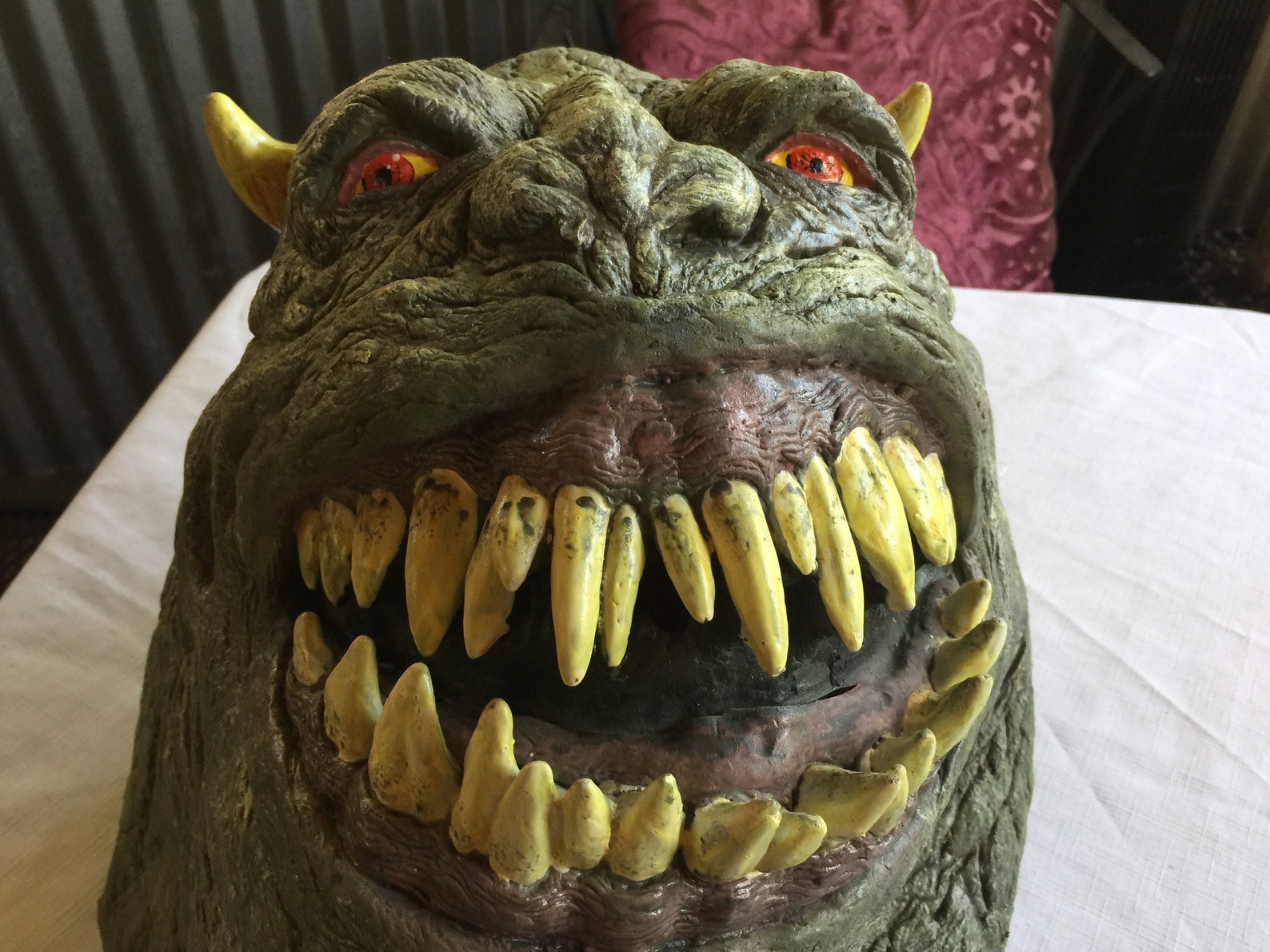 Monster Mask Scary Mask Rubber Mask Creature Mask Horror - Etsy