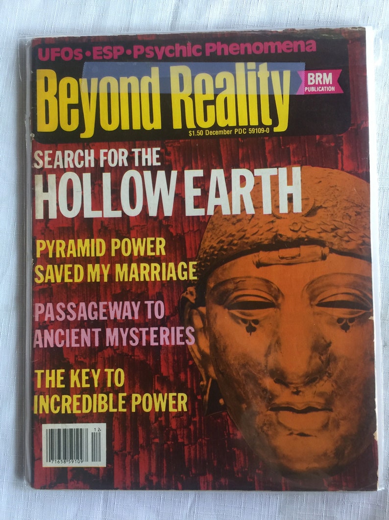 Beyond Reality Magazine 70s UFO Magazines Retro UFO - Etsy