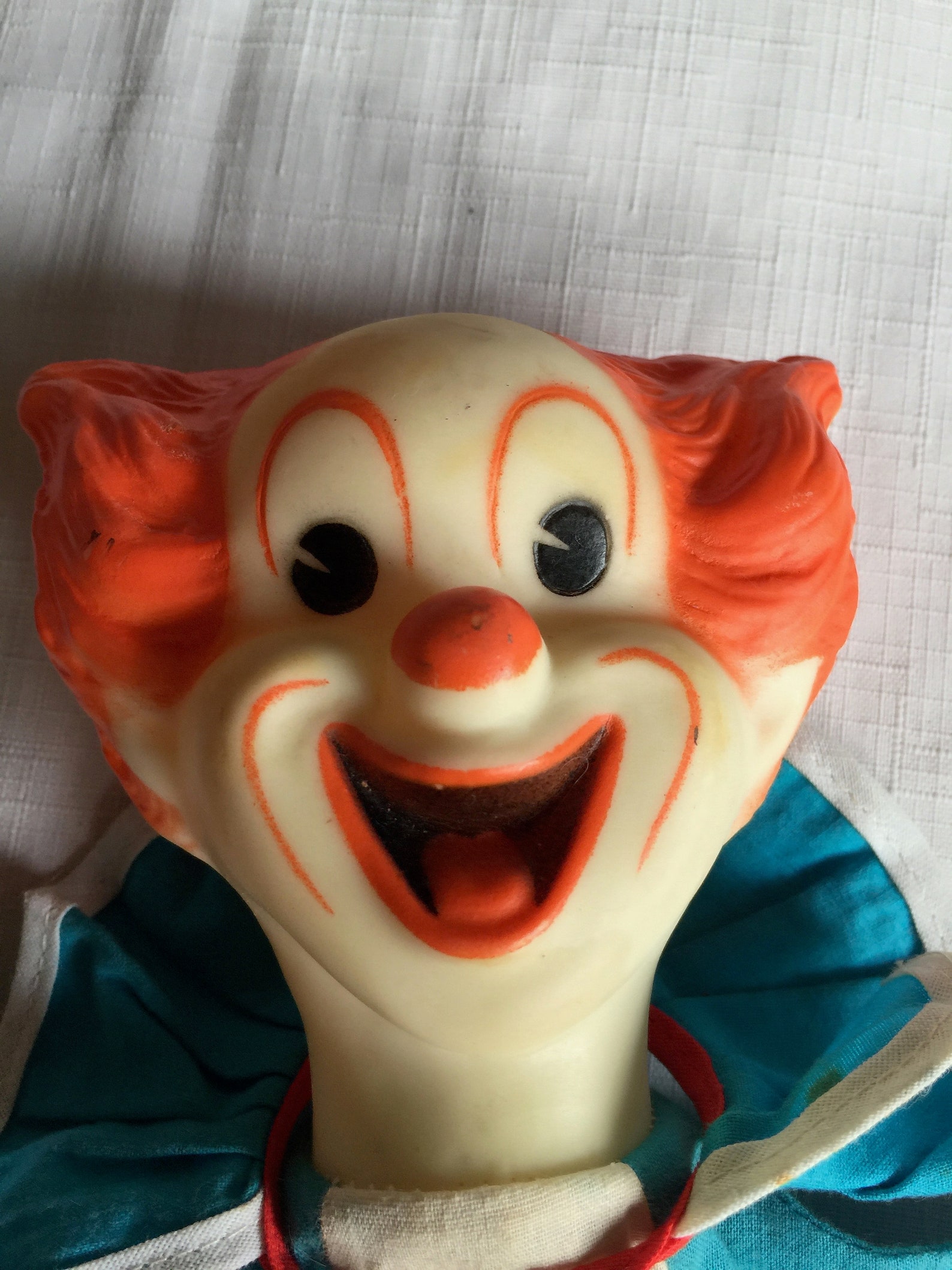 Bozo Puppet Retro Puppet Bozo Clown 50s Puppet Clown - Etsy