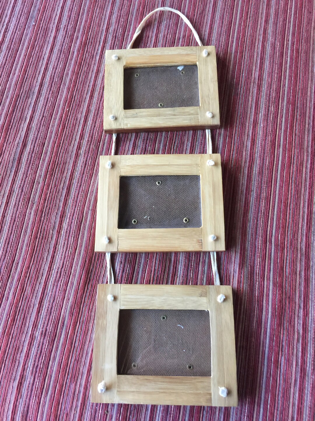 Triple Picture Frame, Wood Frame, Wood Photo Frame, Triple Frame ...
