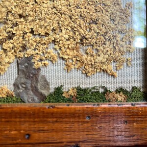 Tree Art, Dried Flower Art, Frame Tree Art, Nature Art, Tree Wall Art ...