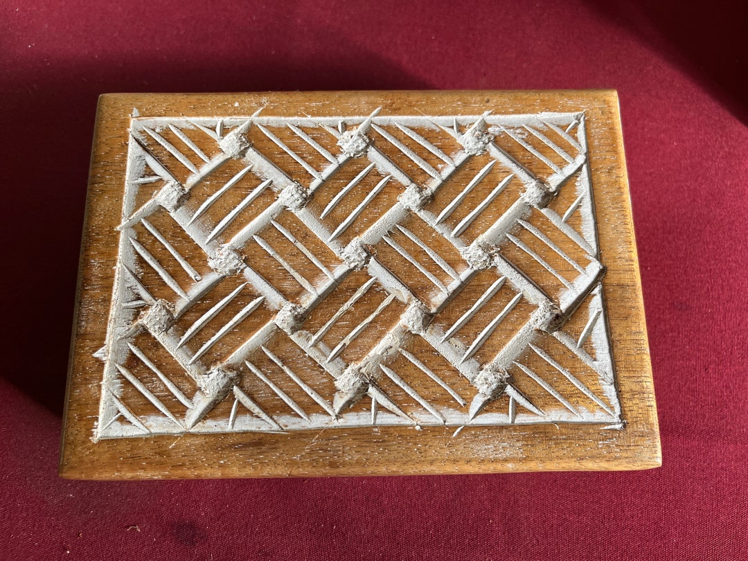 Small Wood Box, Table Box, Wood Box, Trinket Box, Stash Box, Wood ...