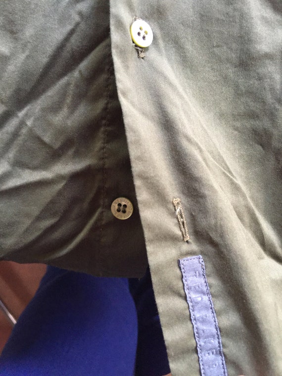 Tailor Green Shirt, Green Cotton Shirt, Cotton Green … - Gem