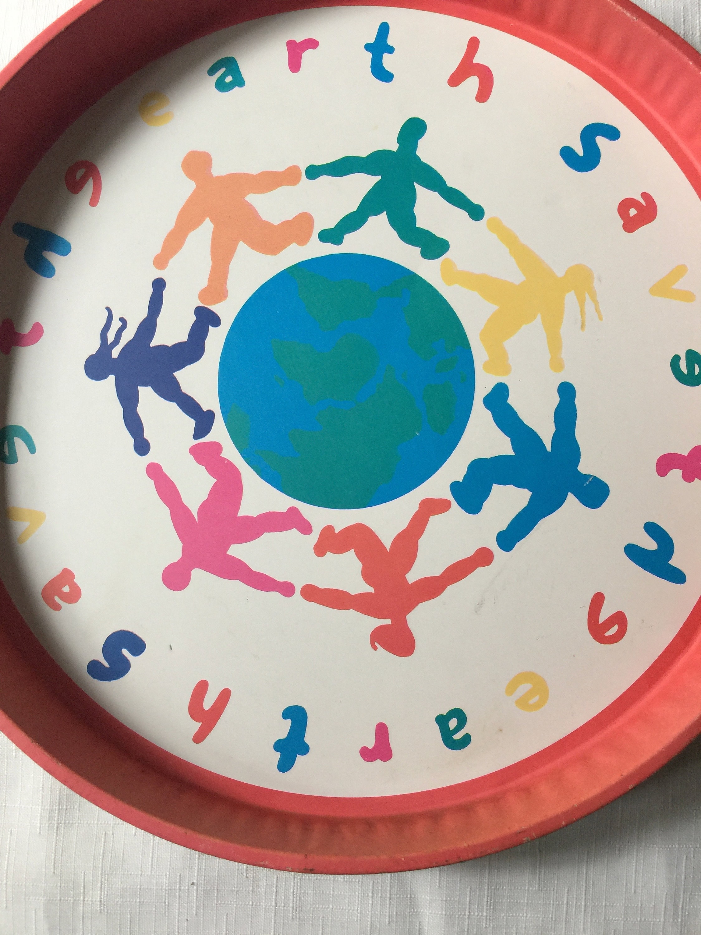 Save Earth, Save Planet, Serving, Plate, Hippie Tray, Serving Tray ...