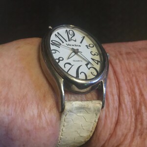 Big Face Watch, Unique Watch, Easy Read Watch, 70s Watch, 80 Watch, Mod ...