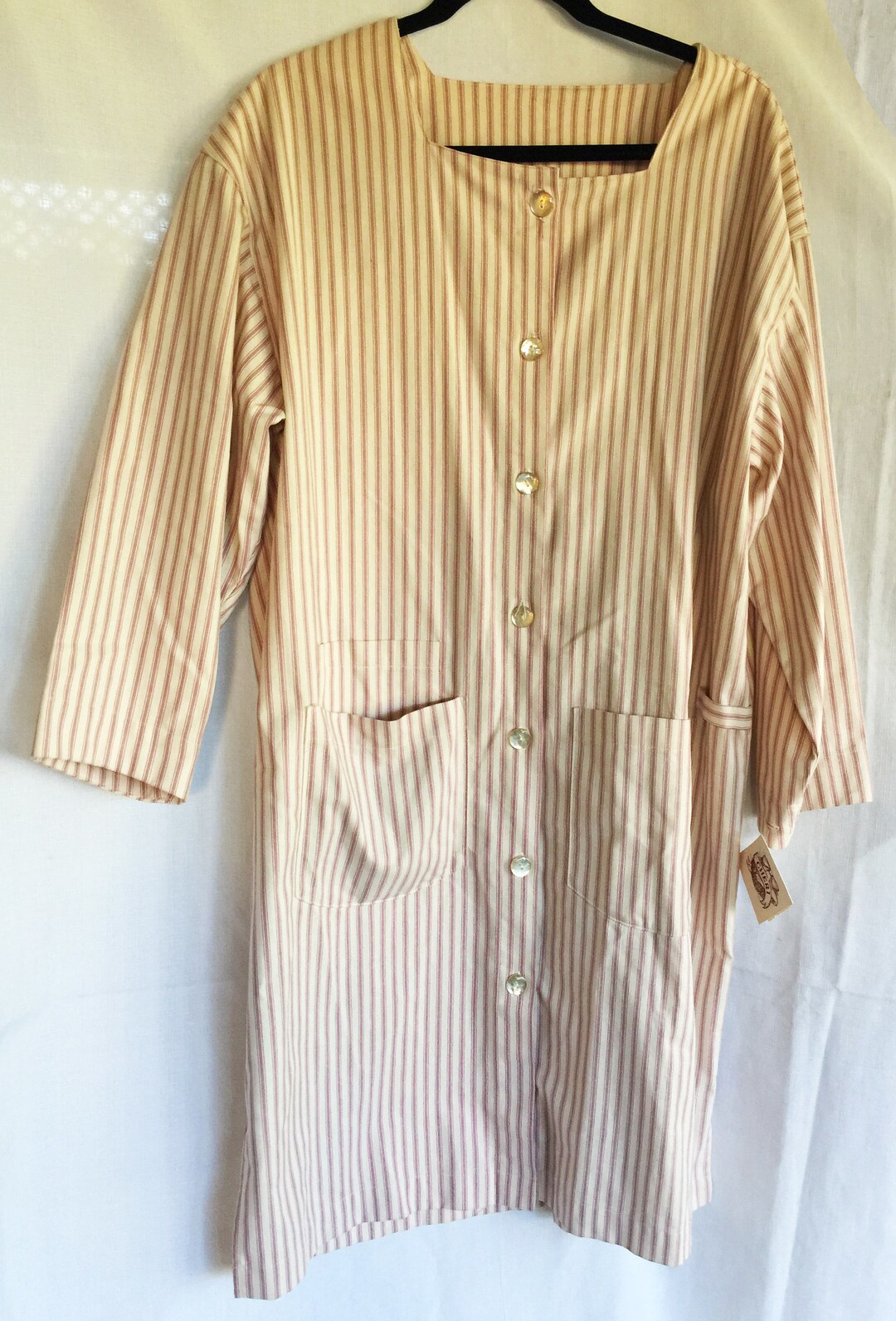 Gardener Smock, Artist Smock, Cotton Smock, Pocket Smock, Oversize ...