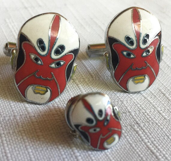 Kabuki Jewelry, Japan Wrestling Gift, Kabuki Gift, Ka… - Gem