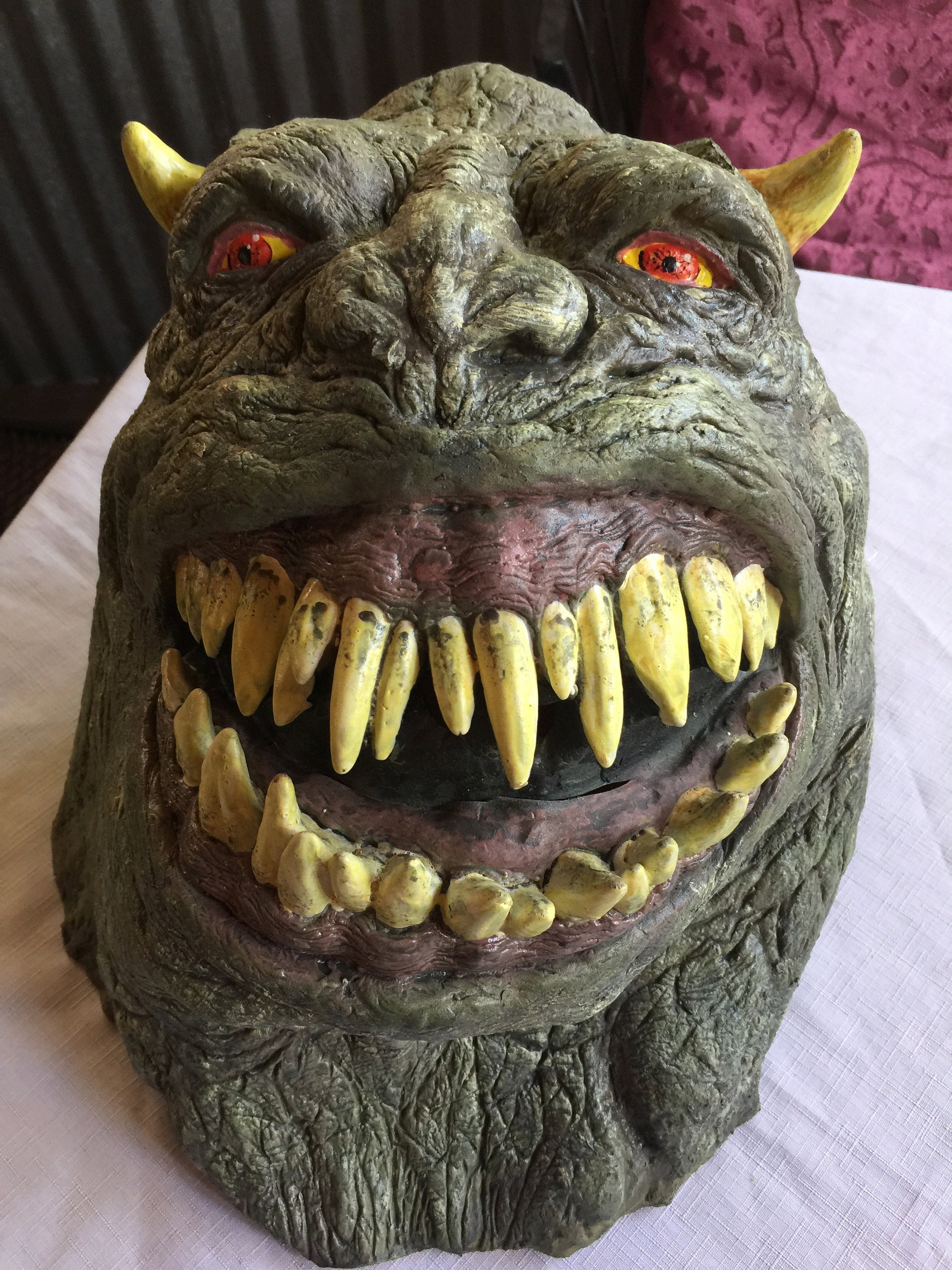 Monster Mask Scary Mask Rubber Mask Creature Mask Horror - Etsy