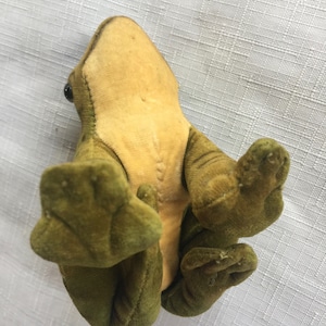 Steiff Frog, Stuffed Frog, Collectible Frog, Collectible Steiff, Plush ...