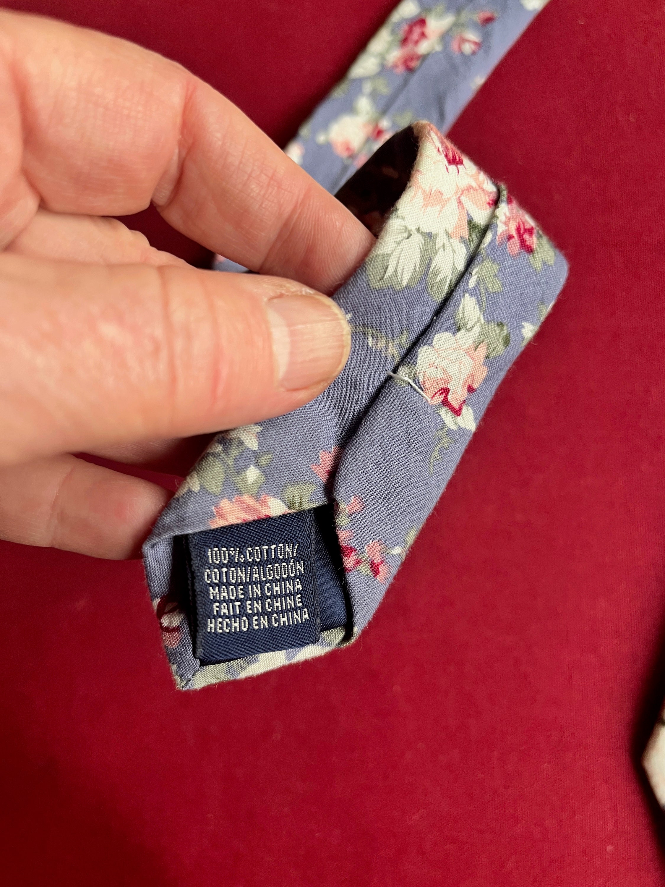 Floral Necktie, Pastel Necktie, Flower Necktie, 70 Necktie, Colorful ...