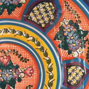Mexico Plate, Mexico Plate Art, Mexico Platter, Retro Mexico Plate ...