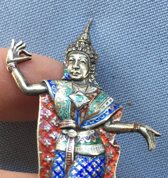 Exotic Brooch, Dance Brooch, Exotic Pin, Unique Brooc… - Gem