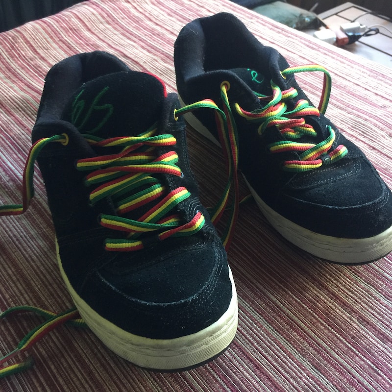 Rasta Sneakers - Etsy