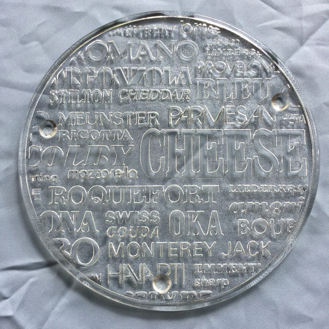 Cheese Tray, Cheese Plate, Cheese Platter, Serving Platter, Clear ...